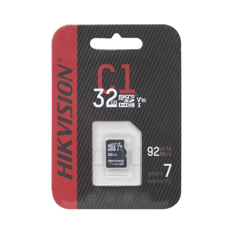 Memoria MicroSD HC V10, para Celular o Tablet, Capacidad 32 GB, Multipropósito, HIKVISION HS-TF ...