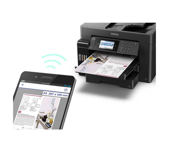 Impresora Multifuncional de Inyección de Tinta a Color, EcoTank L15150 ...