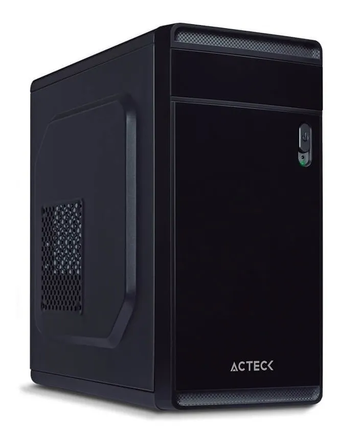 Gabinete ATX Modelo DELTA, Incluye Fuente de Poder de 500W, Color Negro ...